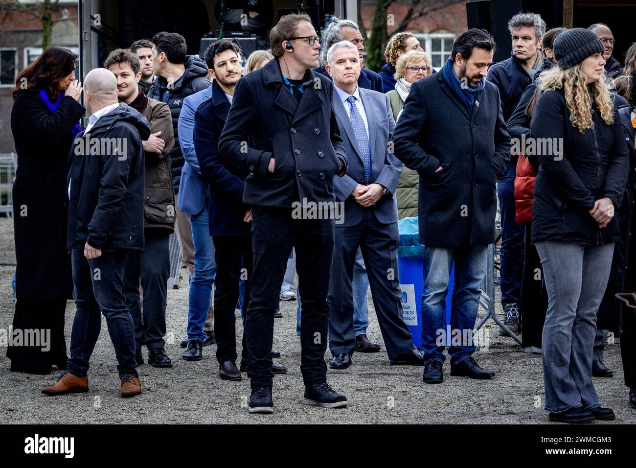 AMSTERDAM - Modi Ephraim during the commemoration of the February ...