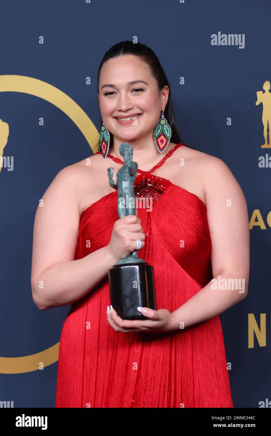 Los Angeles, USA. 25th Feb, 2024. LOS ANGELES, CALIFORNIA - FEBRUARY 24 ...