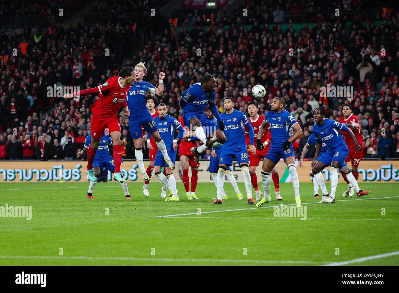 Virgil van dijk 2024 liverpool hi-res stock photography and images - Alamy