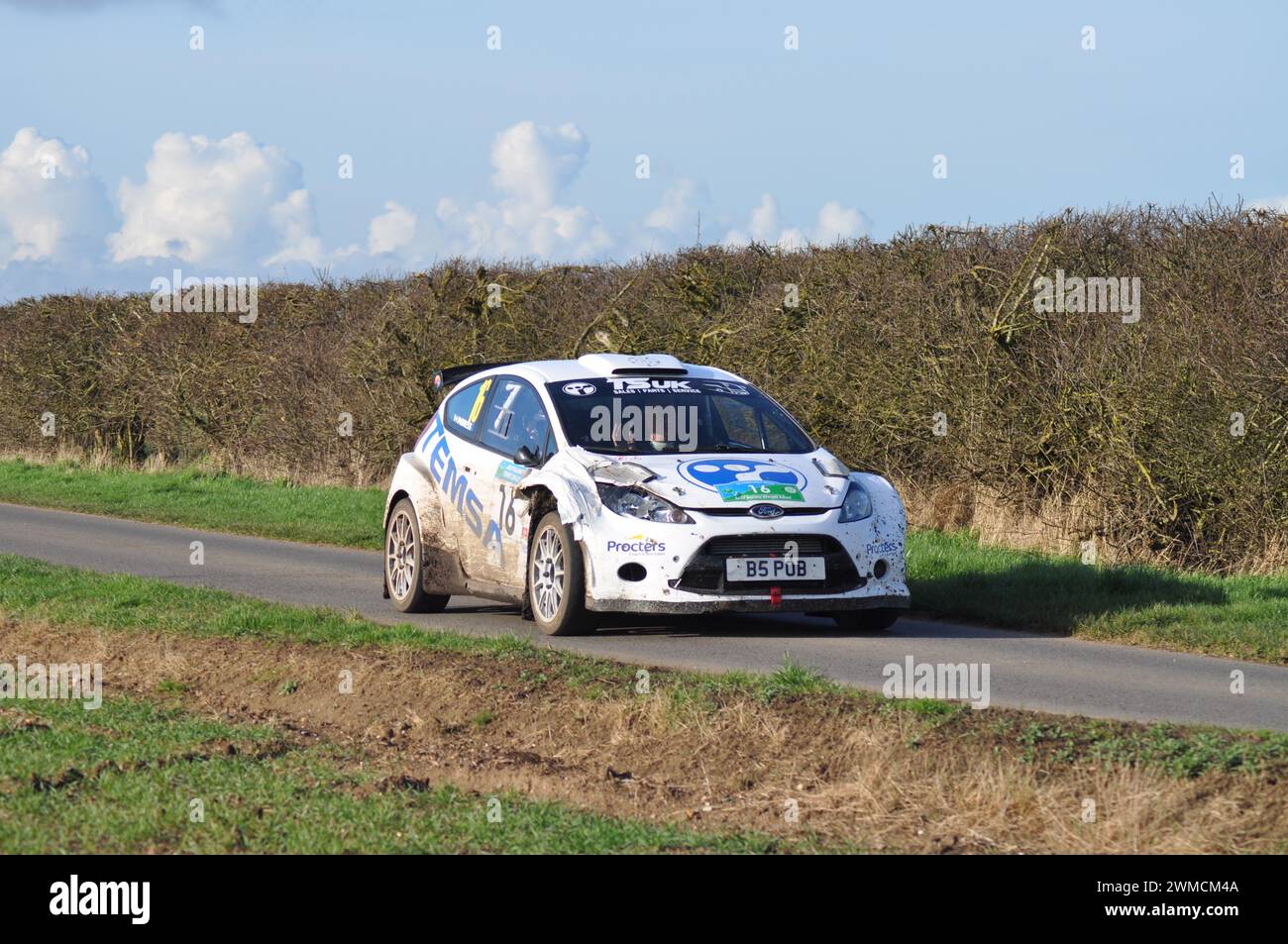 Cars competing in the Beverley and District Motor Club, Aldbrough, East ...