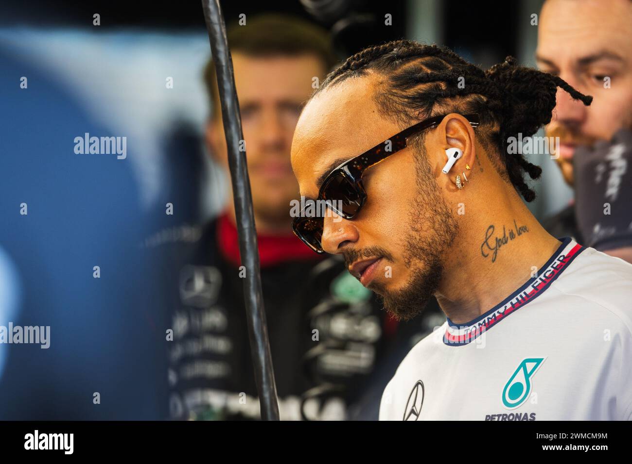 MANAMA, BAHRAIN, Bahrain International Circuit, 21. Feb 2024: Lewis ...