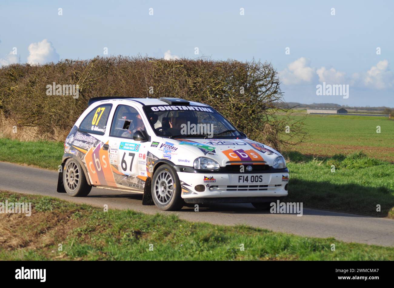Cars competing in the Beverley and District Motor Club, Aldbrough, East ...