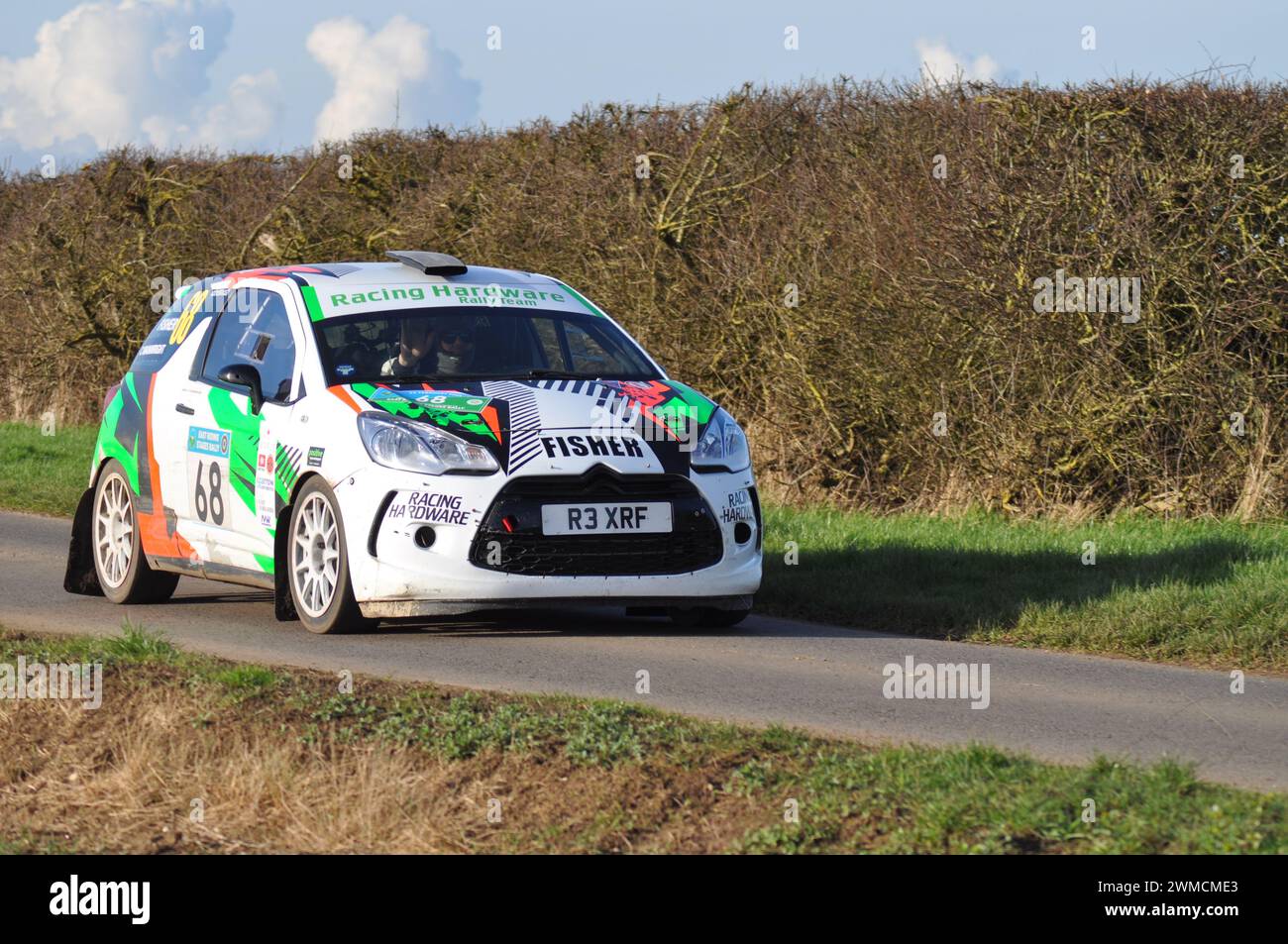 Cars competing in the Beverley and District Motor Club, Aldbrough, East ...