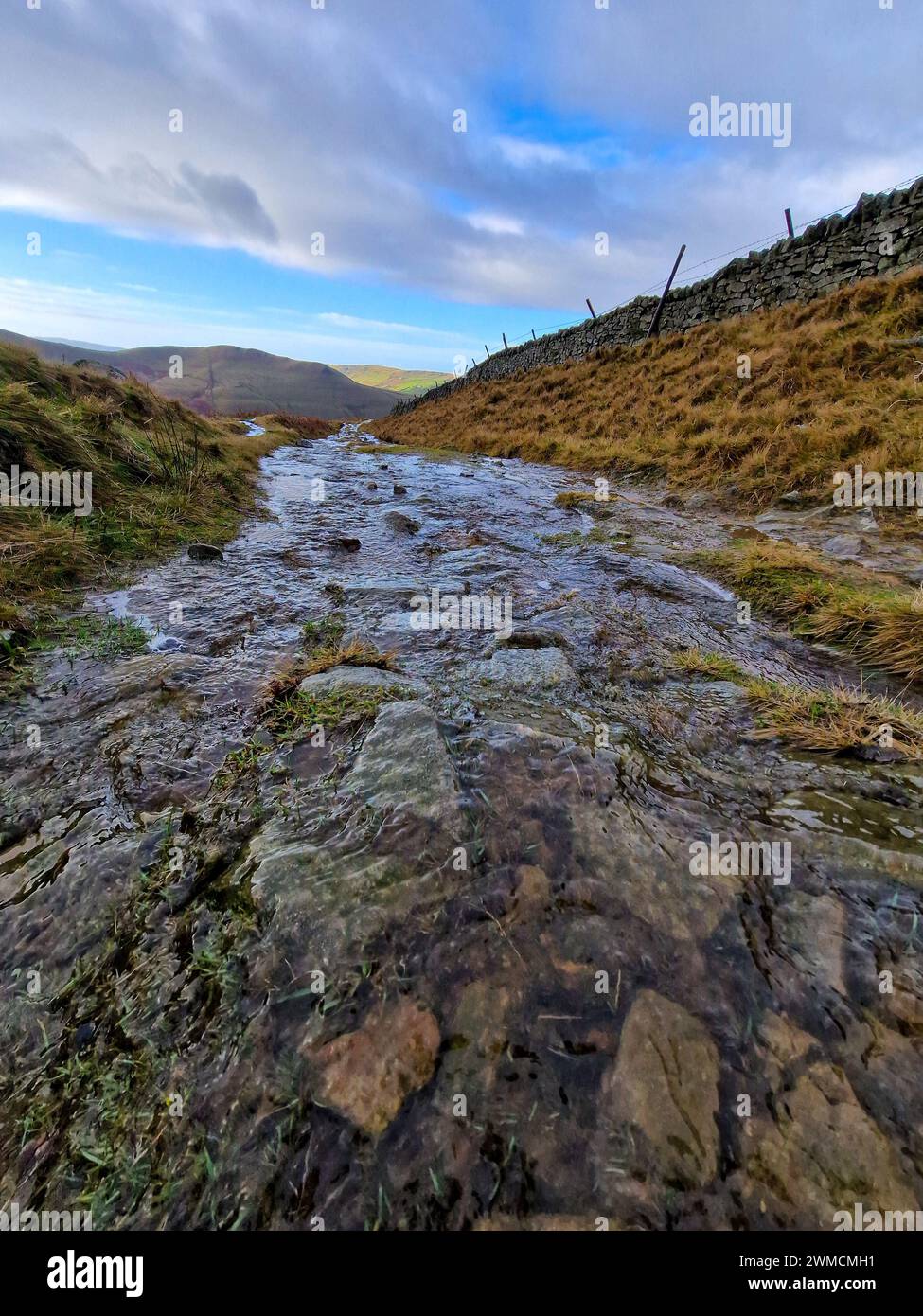 A stunning panoramic view of the Peak District's undulating hills and ...