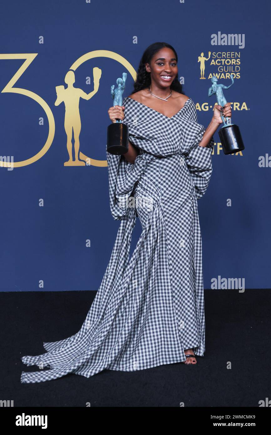 Los Angeles, USA. 25th Feb, 2024. LOS ANGELES, CALIFORNIA - FEBRUARY 24 ...