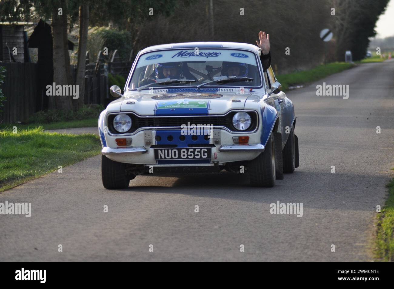 Cars competing in the Beverley and District Motor Club, Aldbrough, East ...