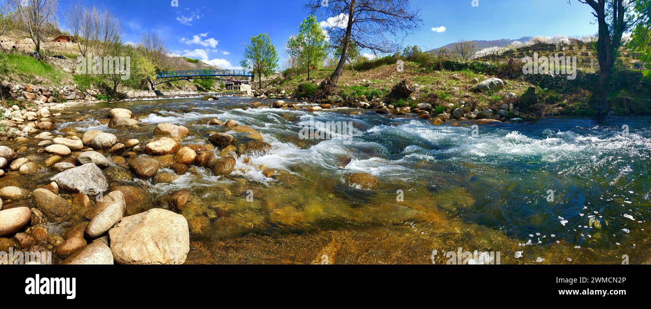 Jerte town hi-res stock photography and images - Alamy