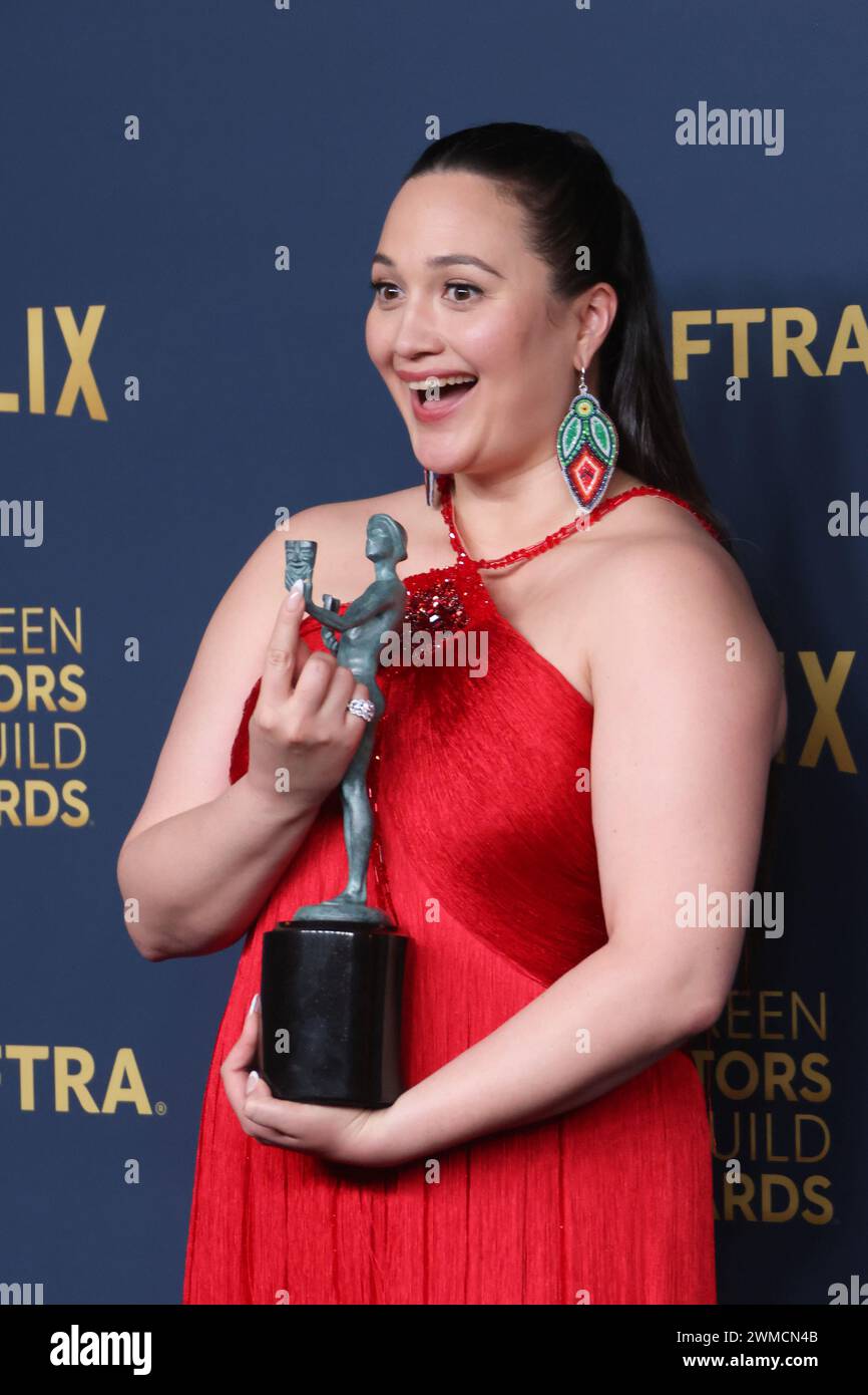 Los Angeles, USA. 25th Feb, 2024. LOS ANGELES, CALIFORNIA - FEBRUARY 24 ...