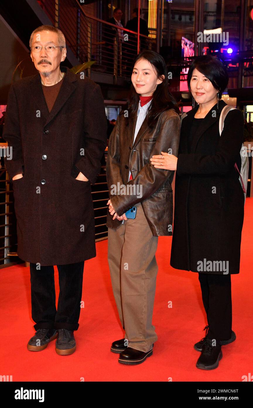 Hong Sang-soo, Kim Seung-yun und Gast bei der Closing Ceremony mit ...