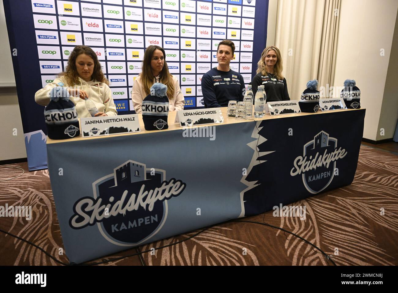 STOCKHOLM, SWEDEN 20240225Janina Hettich-Walz, Germany, Lena Häcki ...
