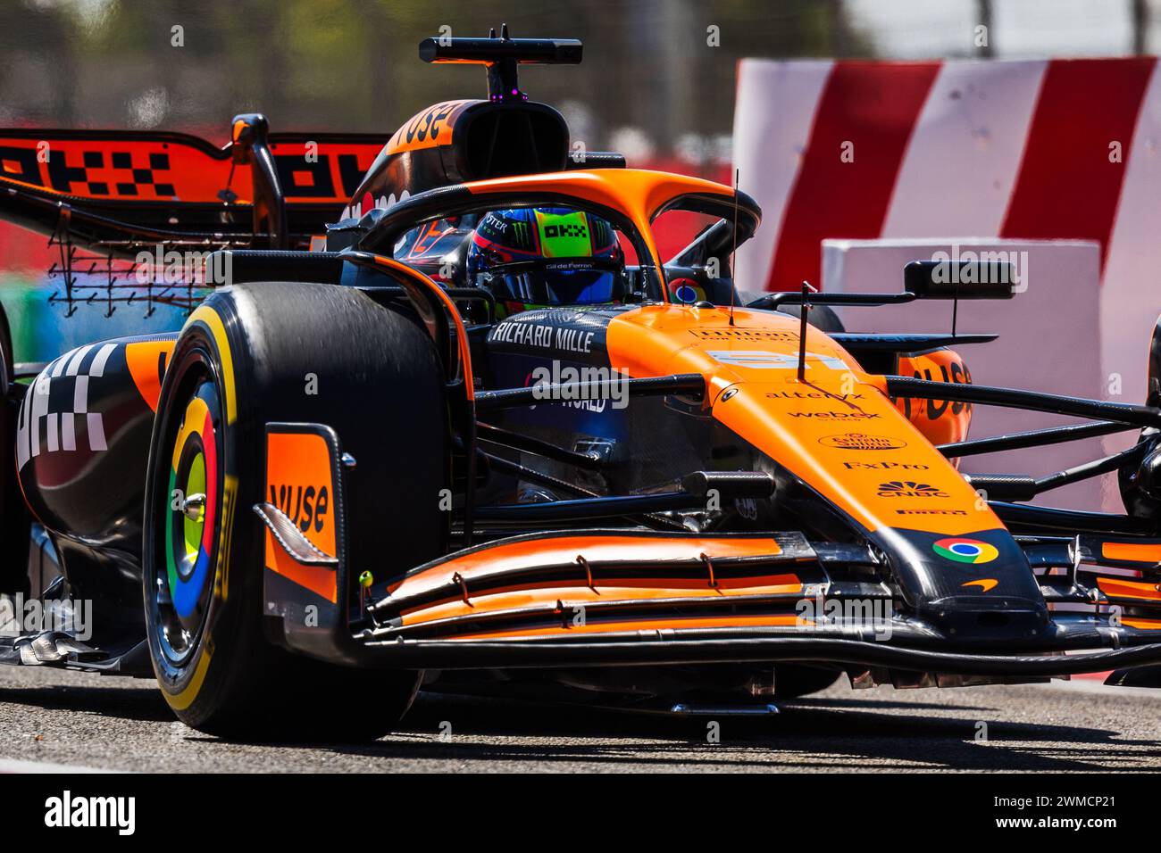 MANAMA, BAHRAIN, Bahrain International Circuit, 21. Feb 2024: Oscar ...