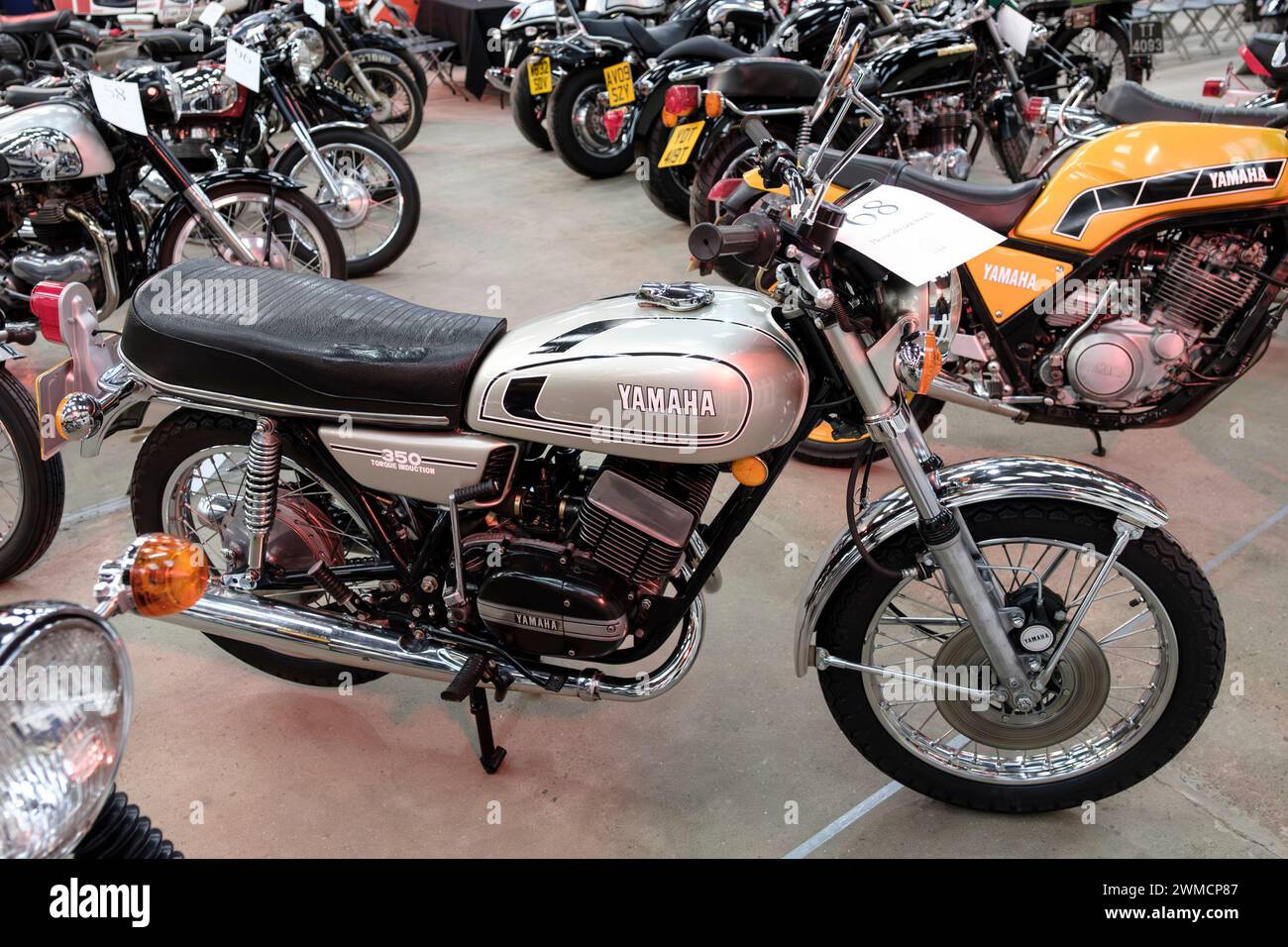 The Bristol Classic Motorcycle Show 2024 A 1974 Yamaha RD350B Stock ...