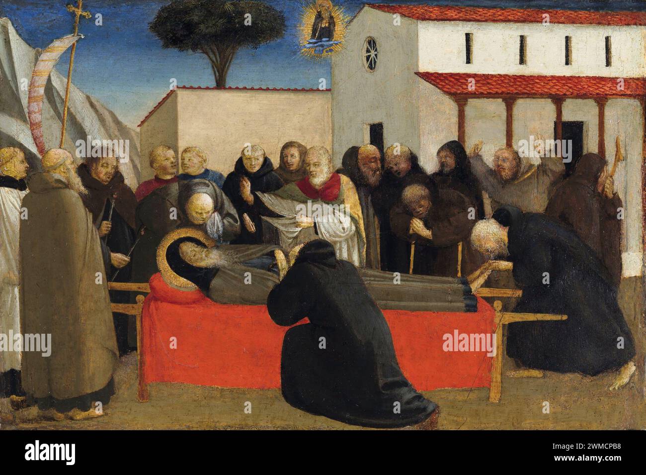 The Funeral of Saint Anthony Abbot, Guido di Pietro, known as Fra ...