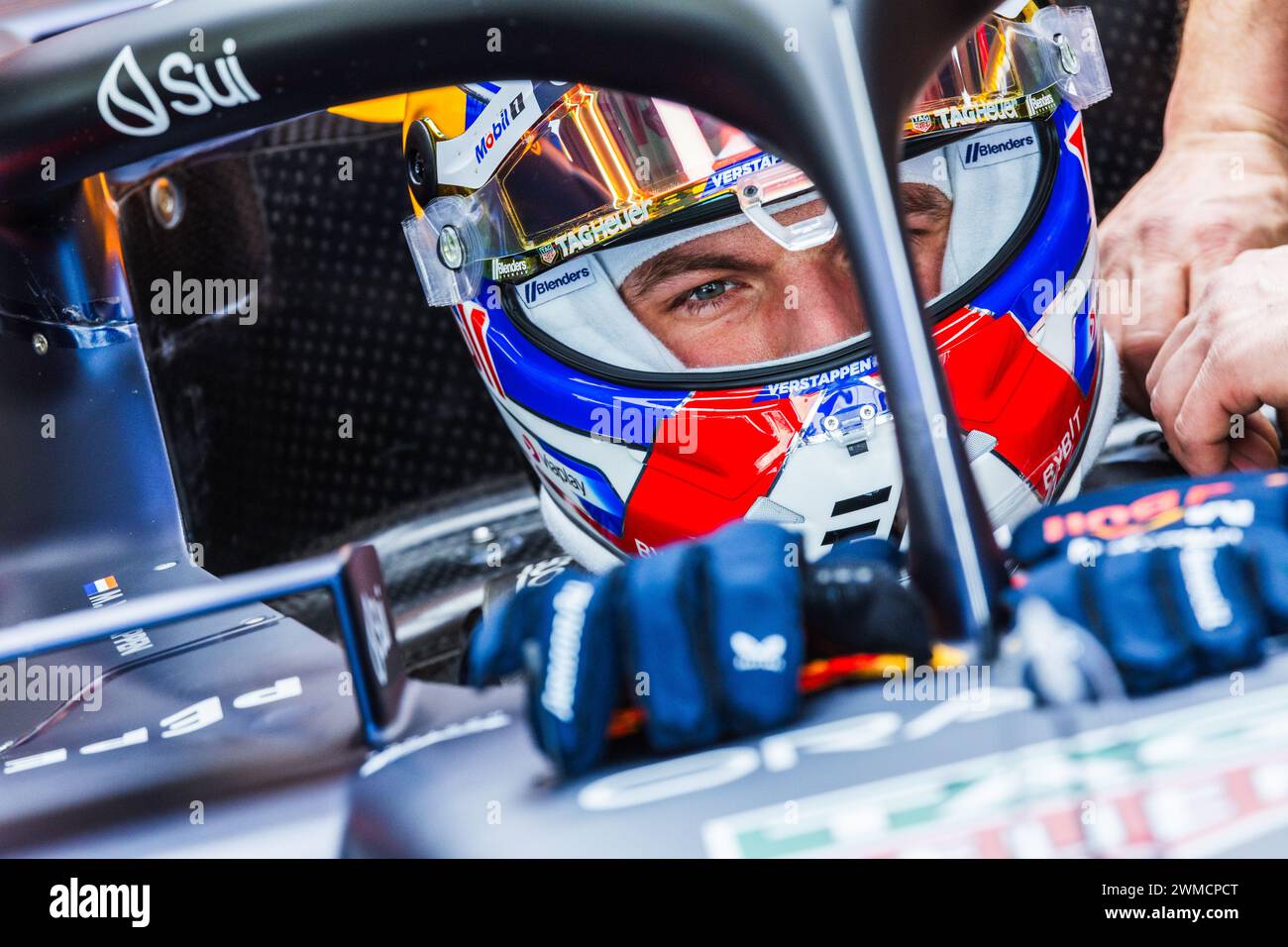 MANAMA, BAHRAIN, Bahrain International Circuit, 21. Feb 2024: Max ...