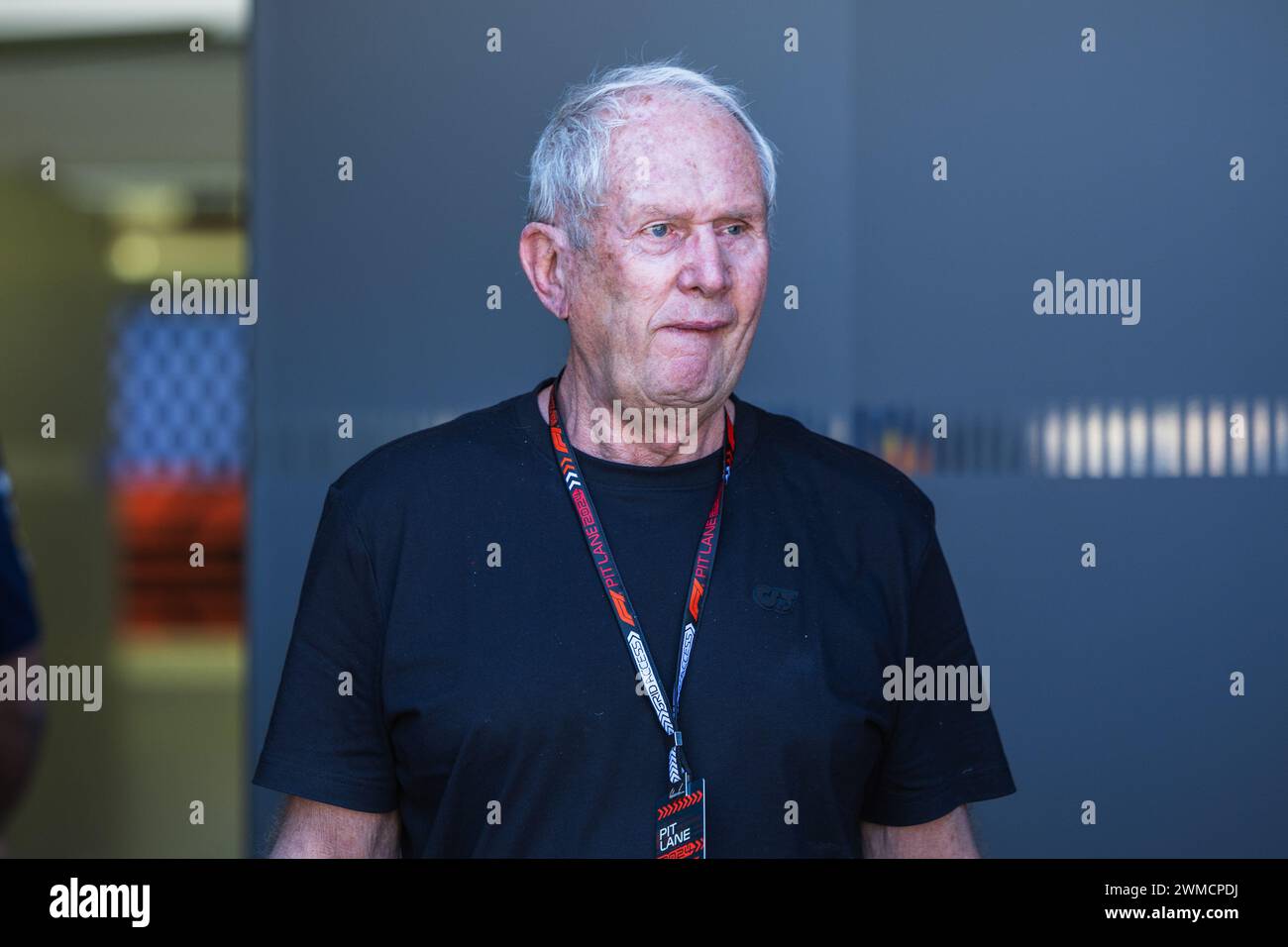 MANAMA, BAHRAIN, Bahrain International Circuit, 21.Feb.2024: Helmet ...