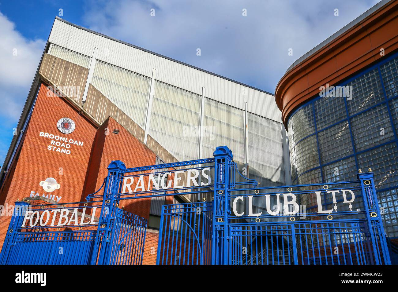 Broomloan road hi-res stock photography and images - Alamy