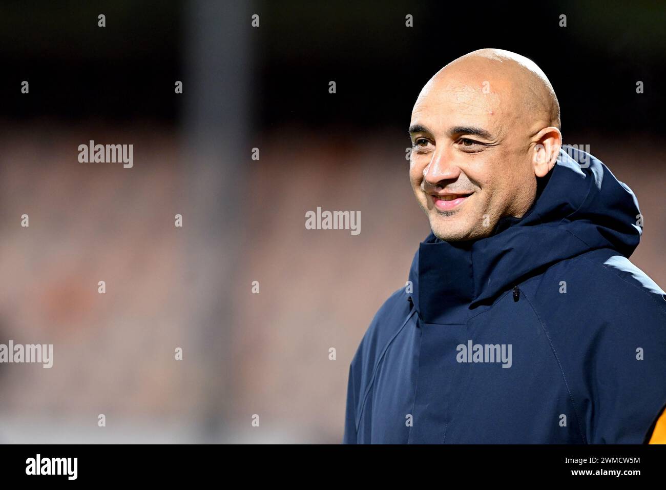 VOLENDAM - FC Volendam coach Regillio Simons prior to the Dutch ...
