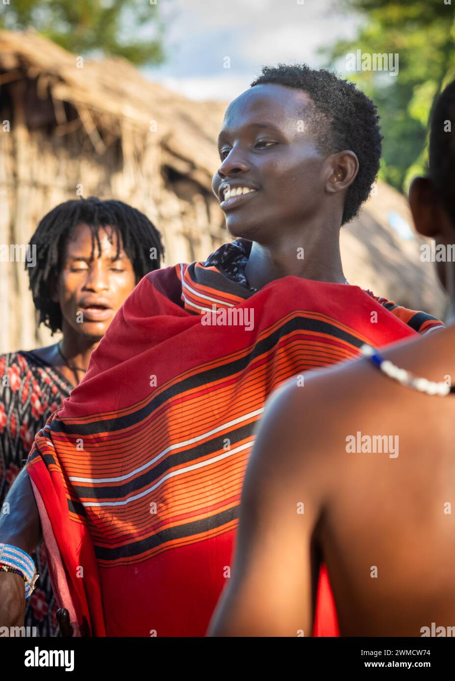 Maasai indigenous community portrait hi-res stock photography and ...