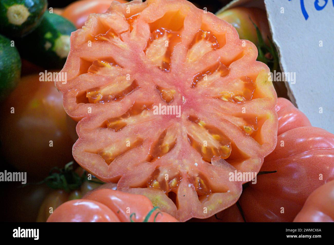 Fresh red pear tomatoes, mini tomatoes Stock Photo - Alamy