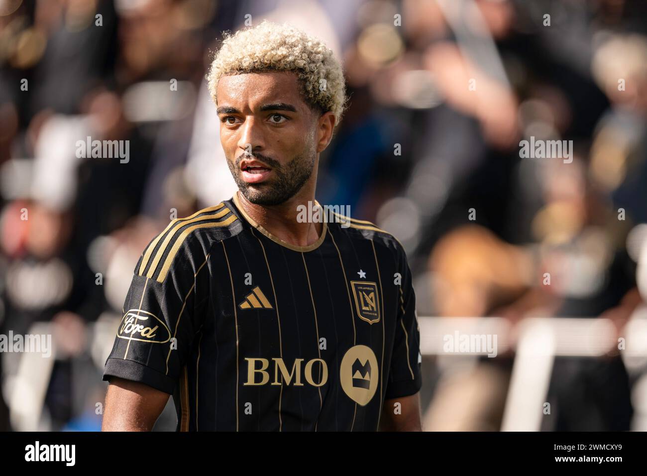 LAFC midfielder Timothy Tillman (11) during a MLS match against the ...