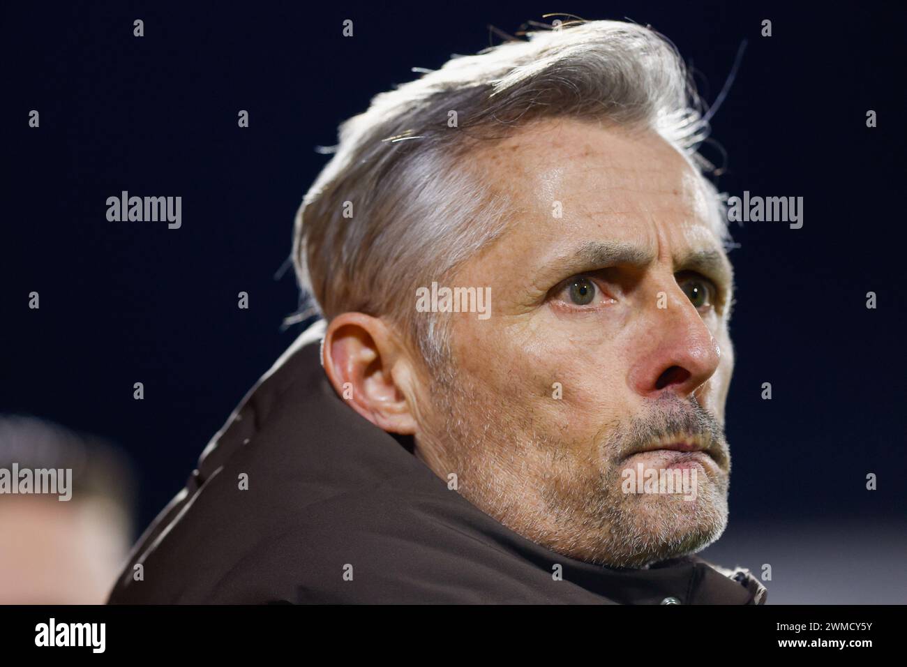 VOLENDAM, 25-02-2024, Kras Stadion, Dutch Eredivisie football, season ...