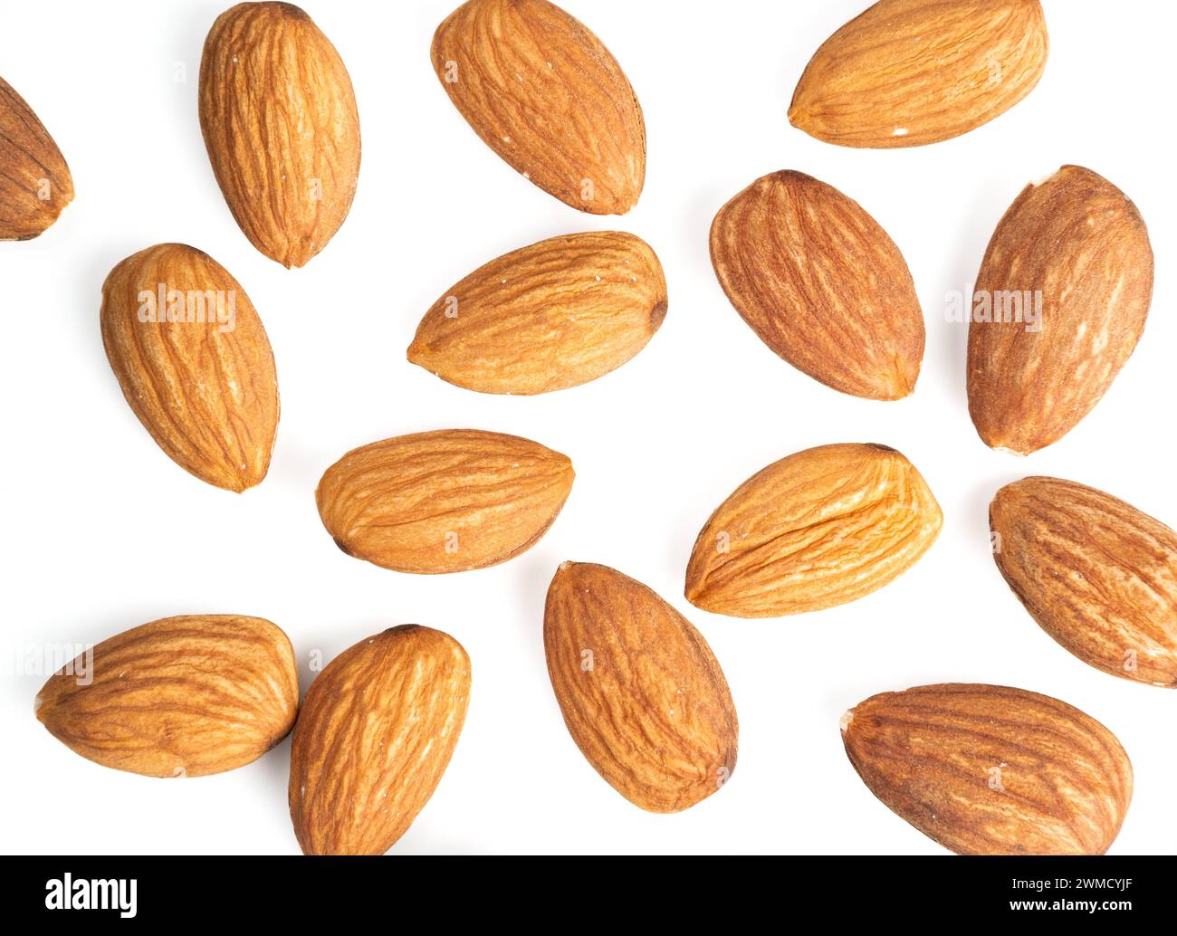 Fresh peeled almond texture background Cut Out Stock Images & Pictures ...
