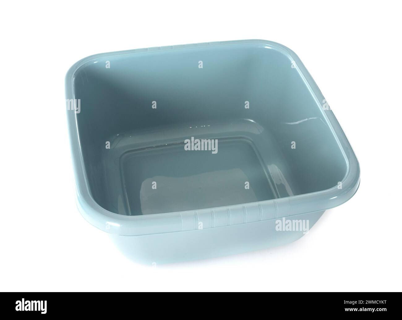 plastic basin in front of white background Stock Photo - Alamy