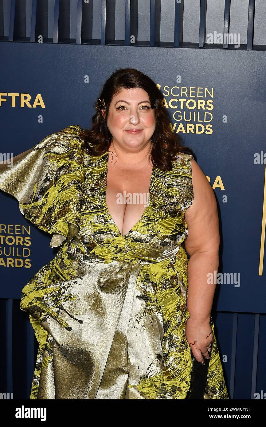 Los Angeles, USA. 25th Feb, 2024. Ashlie Atkinson attends the 30th ...