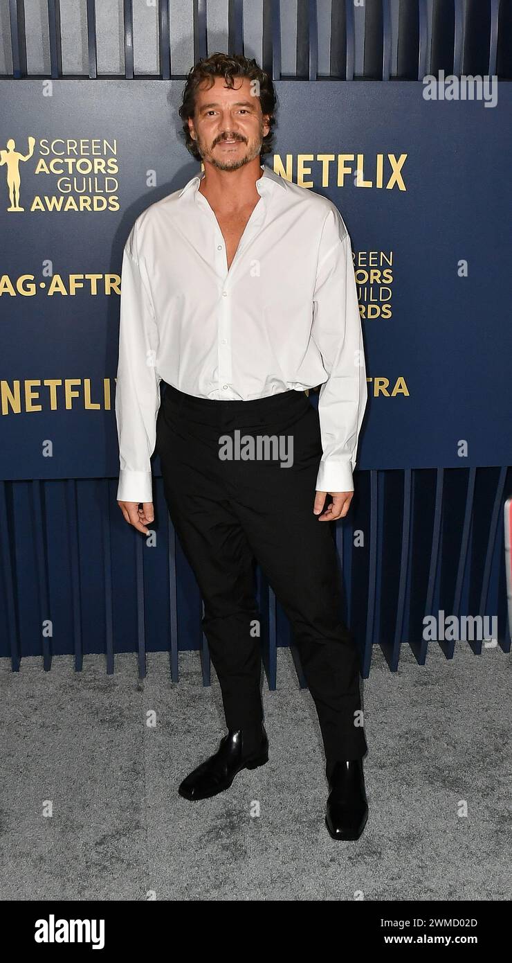 Los Angeles, USA. 25th Feb, 2024. Pedro Pascal attends the 30th Annual ...