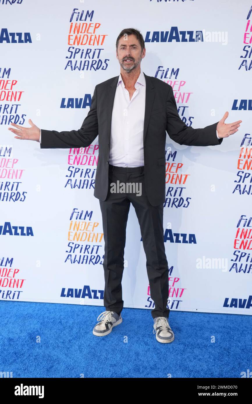 Kirk Fox arrives at the Film Independent Spirit Awards on Sunday, Feb ...