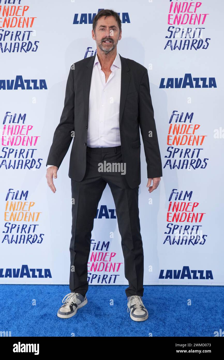 Kirk Fox arrives at the Film Independent Spirit Awards on Sunday, Feb ...