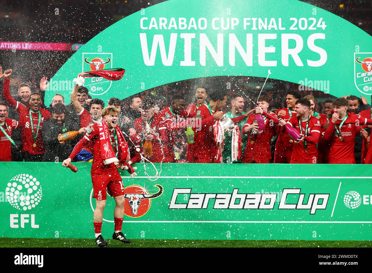 Carabao cup trophy liverpool hi-res stock photography and images - Alamy