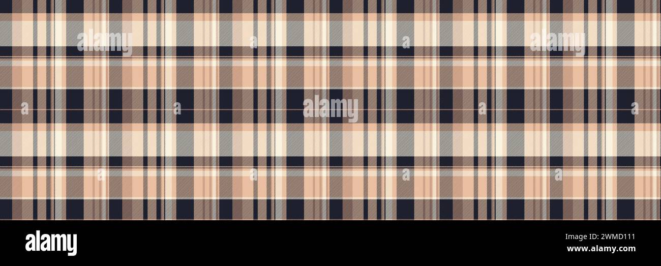 Cute vector plaid check, tablecloth textile tartan seamless. Pyjamas ...