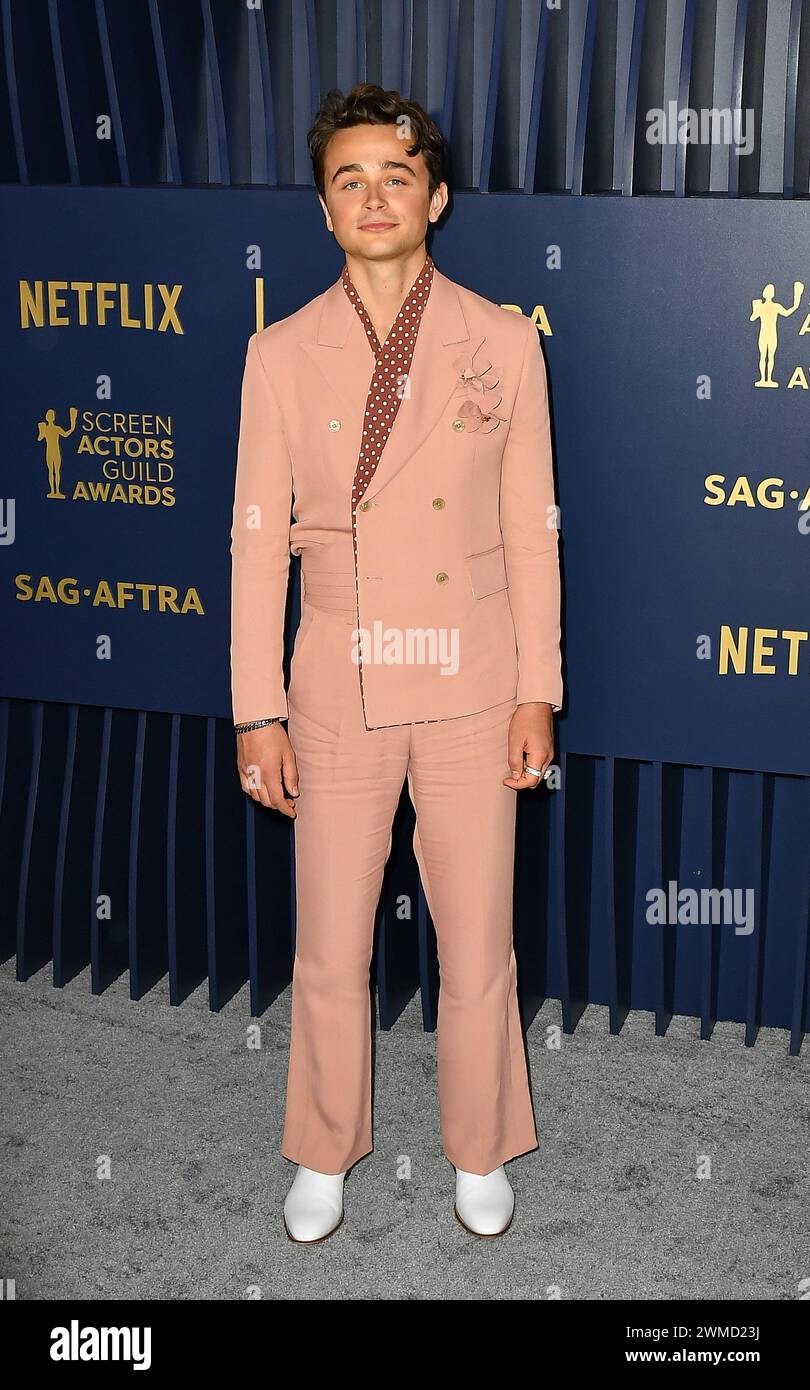 Los Angeles, USA. 25th Feb, 2024. Ben Ahlers attends the 30th Annual ...