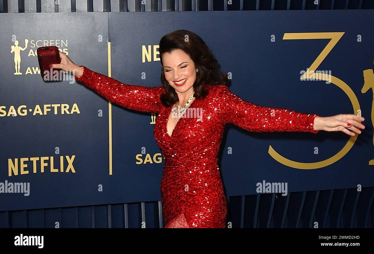 Los Angeles, USA. 25th Feb, 2024. Fran Drescher attends the 30th Annual ...