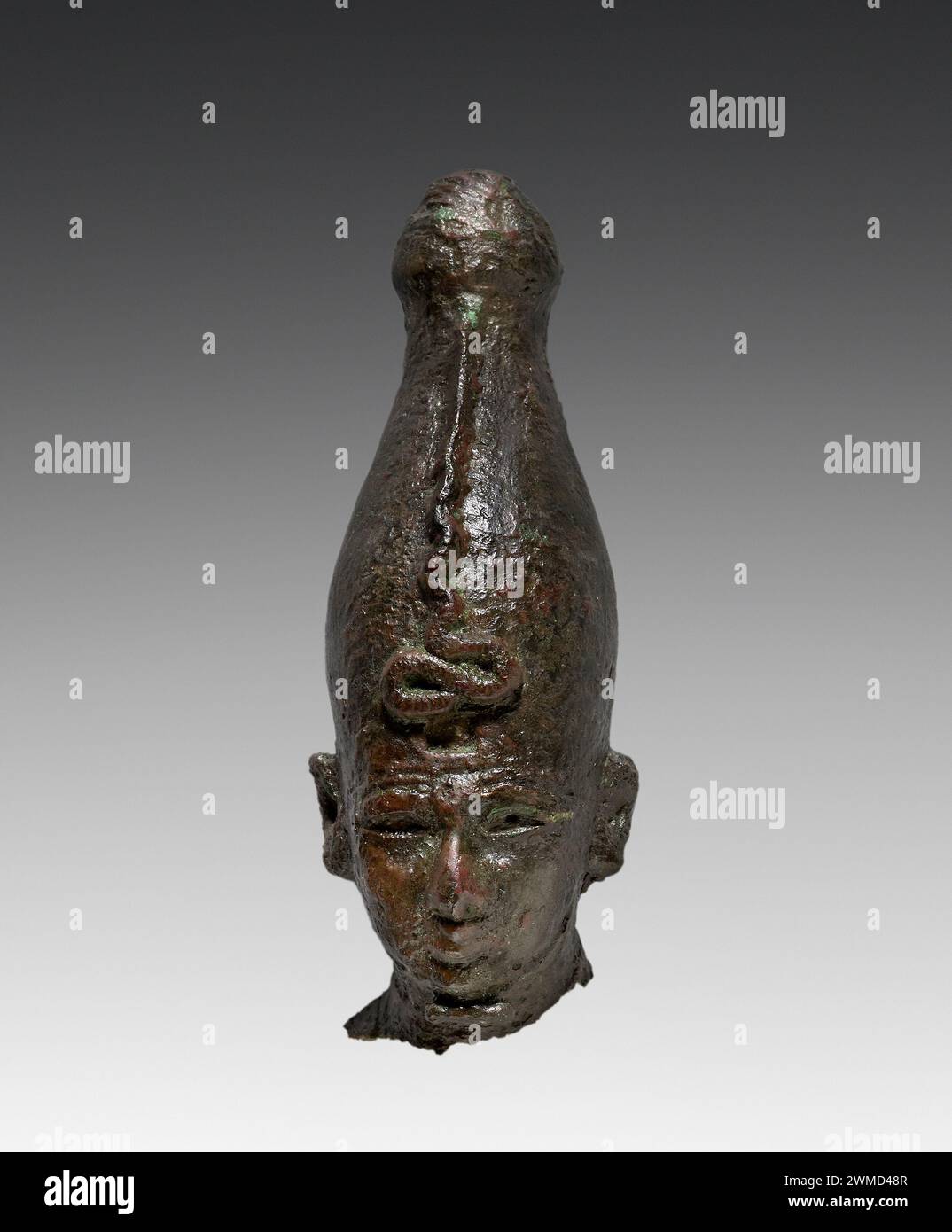 Statuette of Osiris (head), 664–525 BC. Egypt, Late period (715–332 BCE ...