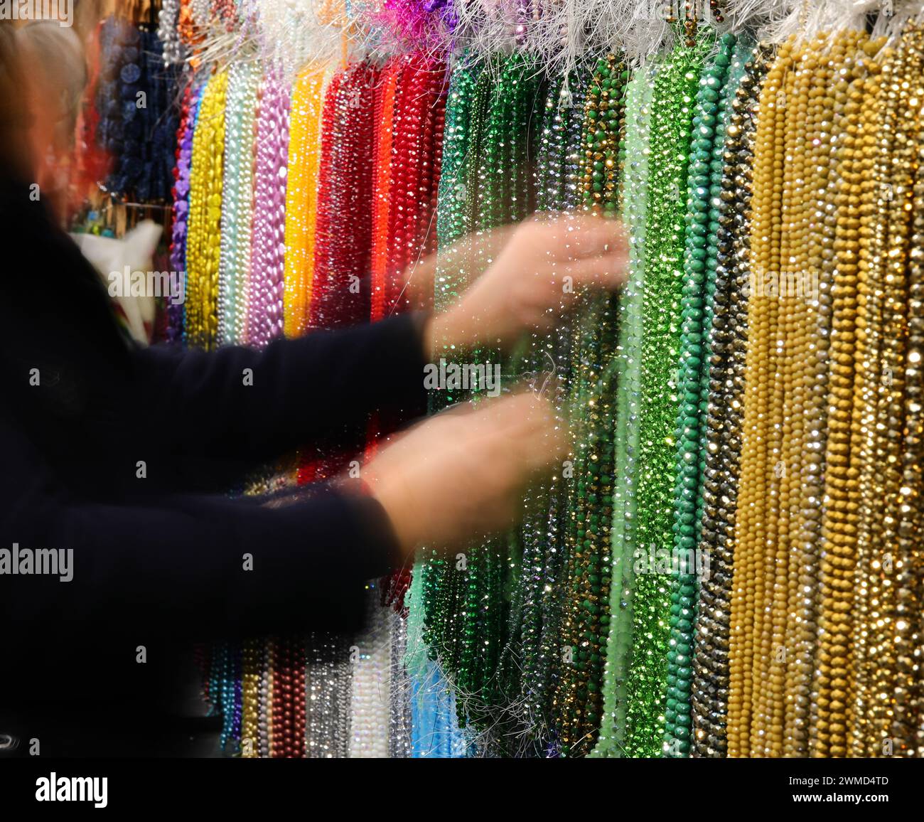 Selection in jewellery shop hi-res stock photography and images - Alamy