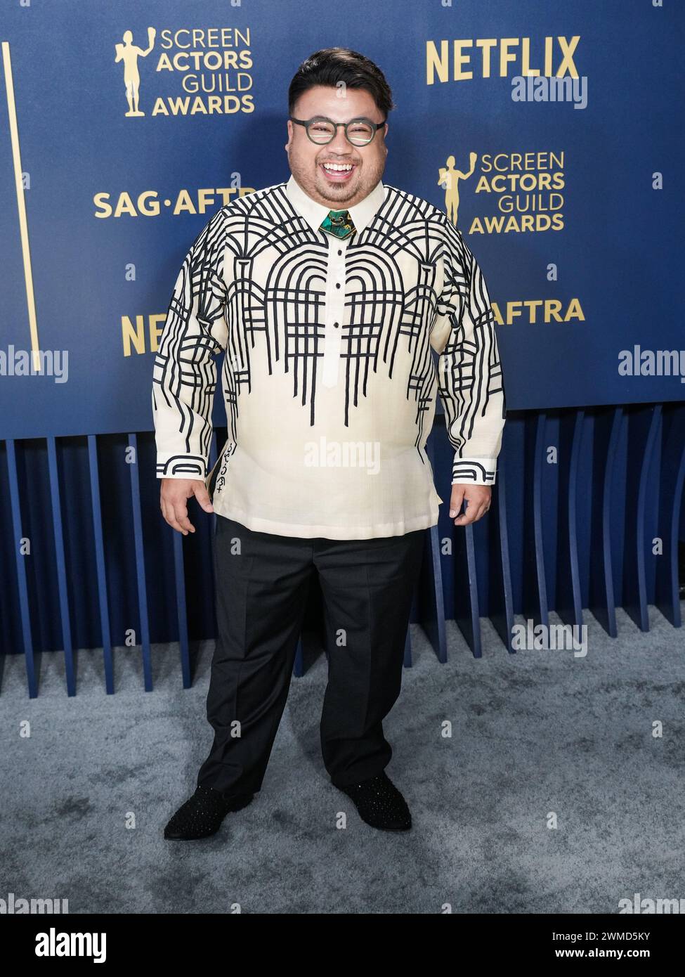 Los Angeles, USA. 24th Feb, 2024. Don Darryl Rivera walking on the red ...