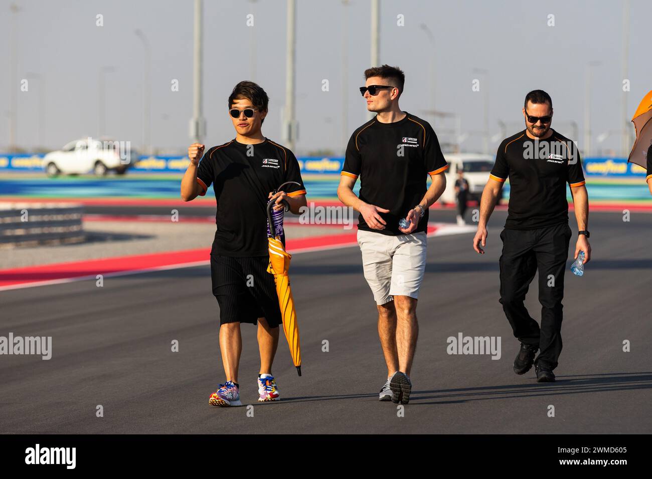 Lusail, Qatar. 25th Feb, 2024. SATO Marino (jpn), United Autosports ...