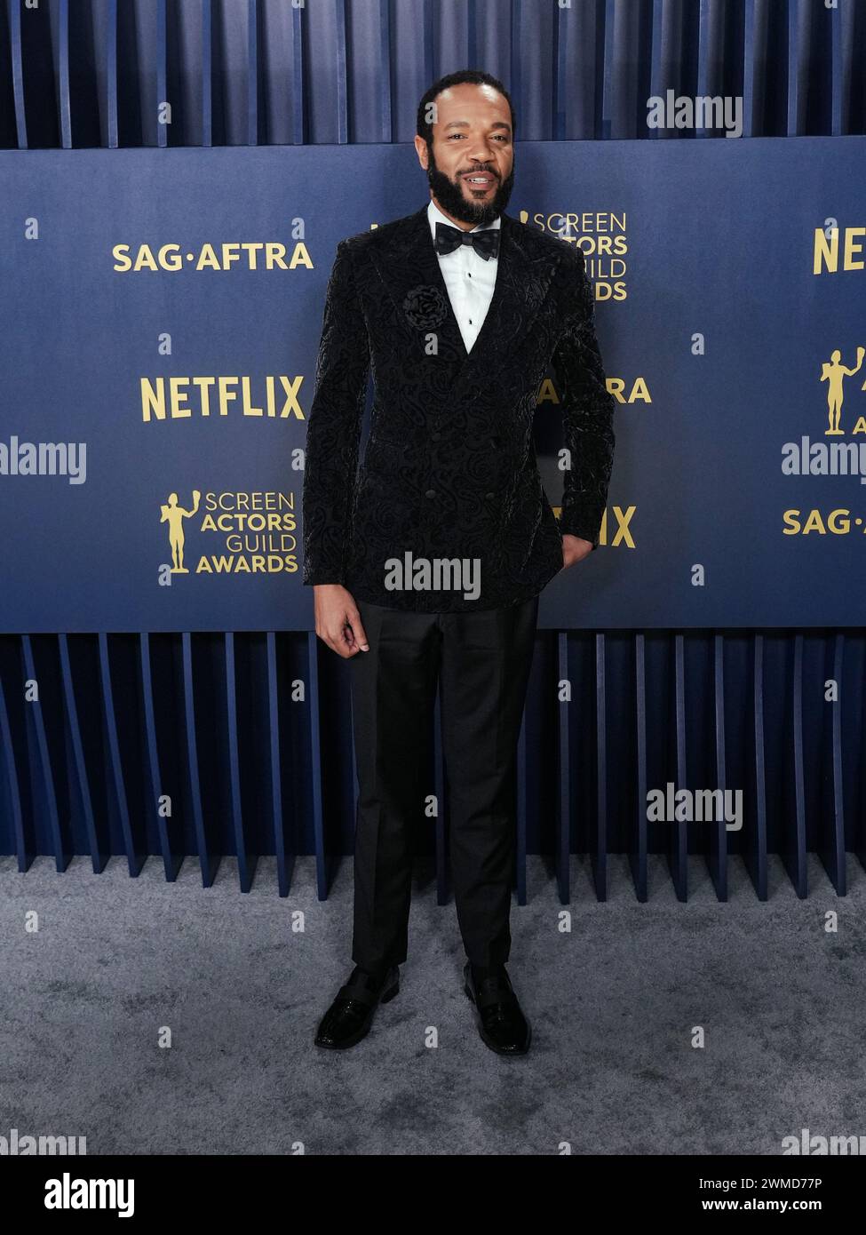 Los Angeles, USA. 24th Feb, 2024. Jason Veasey walking on the red ...
