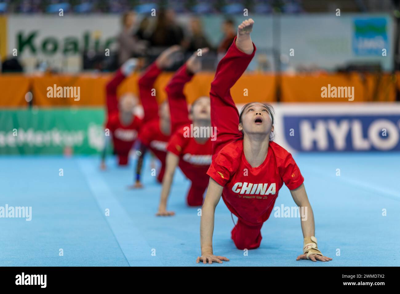 Cottbus, Germany. 25th Feb, 2024. Gymnastics: World Cup, final in the ...