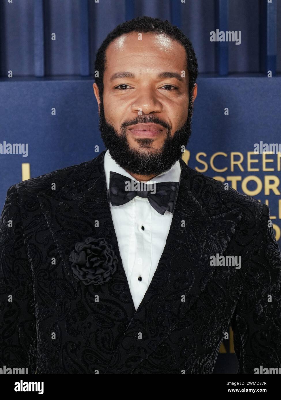 Los Angeles, USA. 24th Feb, 2024. Jason Veasey walking on the red ...