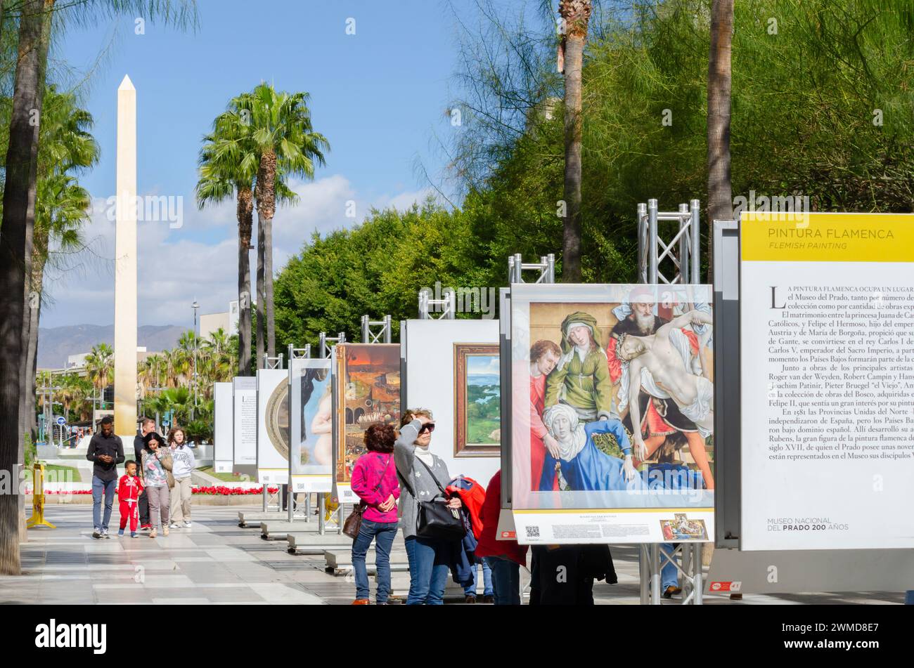 ALMERIA, SPAIN - 24 FEBRUARY 2024 Presentation of fifty life-size ...