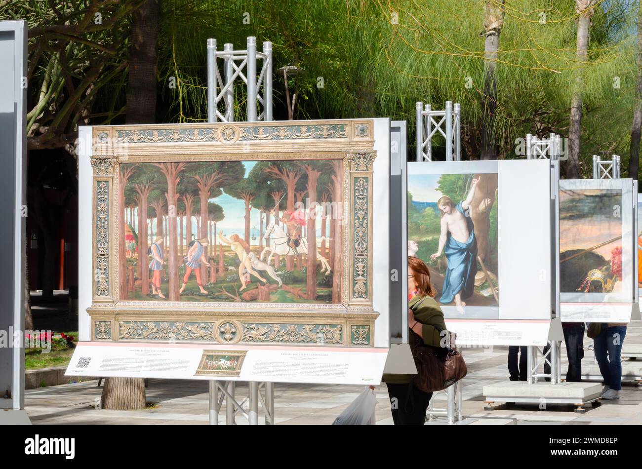 ALMERIA, SPAIN - 24 FEBRUARY 2024 Presentation of fifty life-size ...