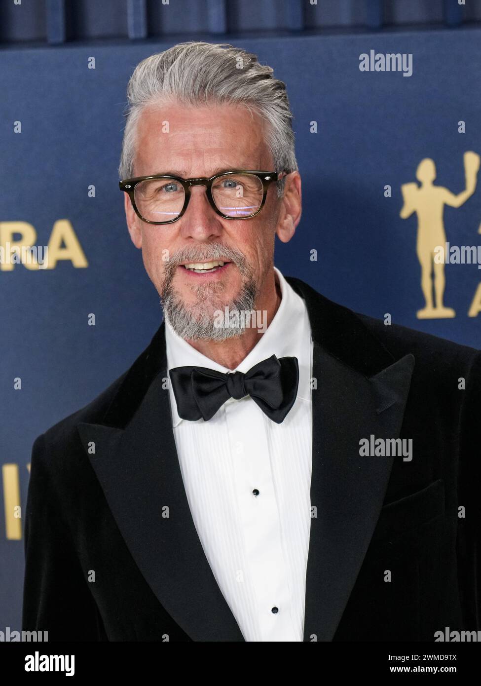 Los Angeles, USA. 24th Feb, 2024. Alan Ruck walking on the red carpet ...