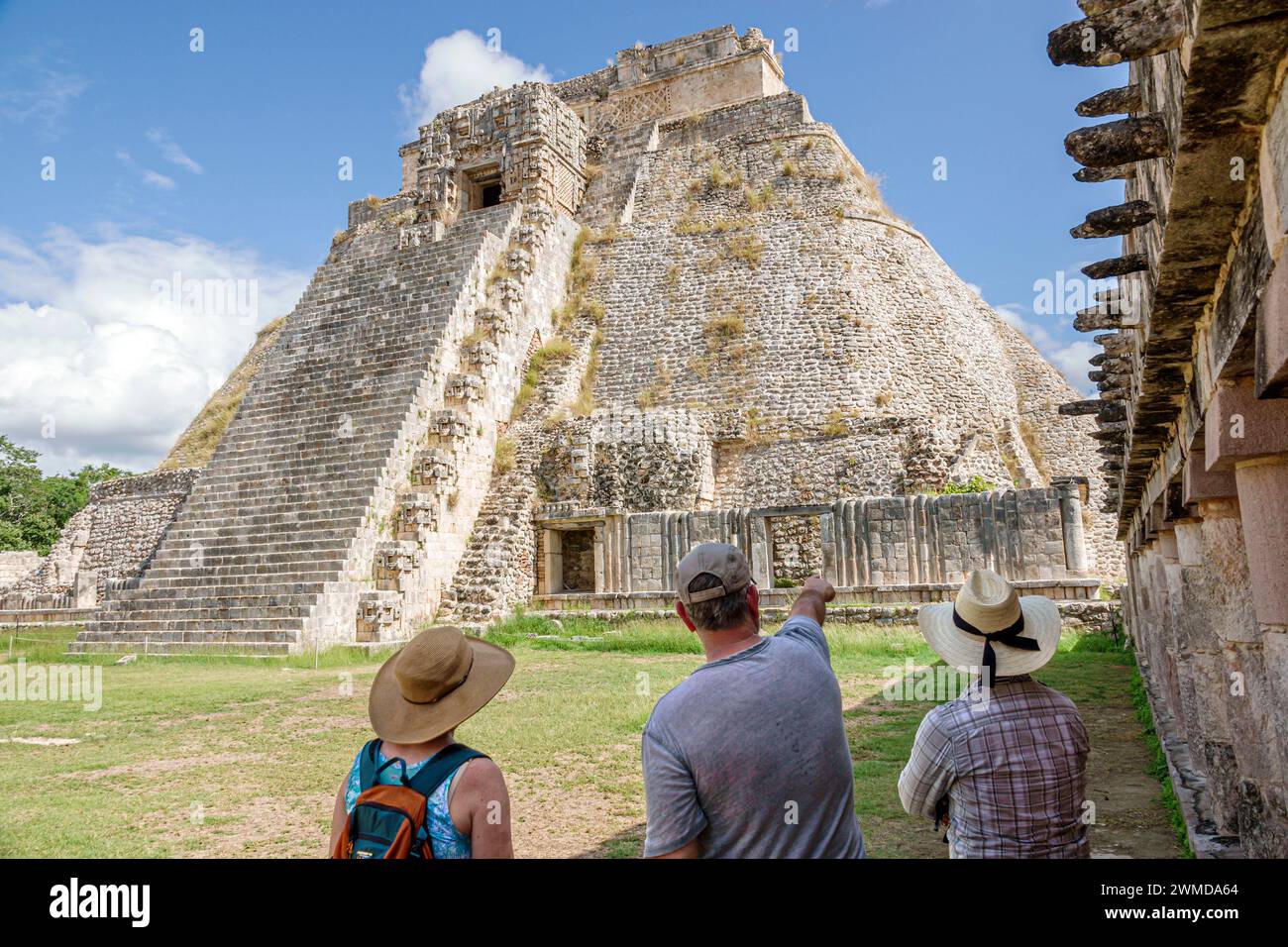 Merida Mexico,Puuc style Uxmal Archaeological Zone Site,Zona ...