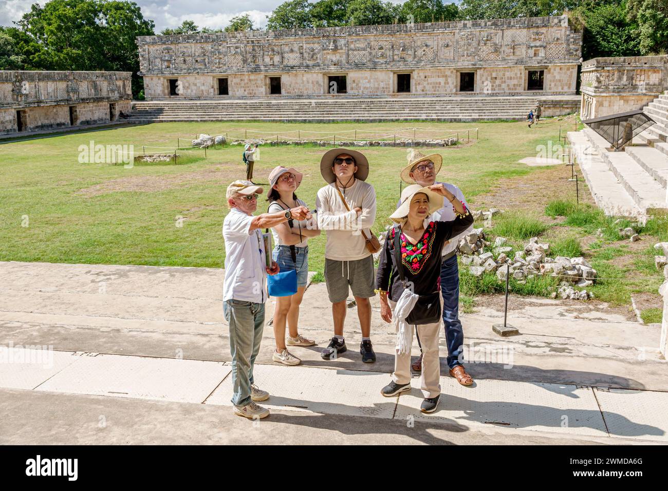 Merida Mexico,Puuc style Uxmal Archaeological Zone Site,Zona ...