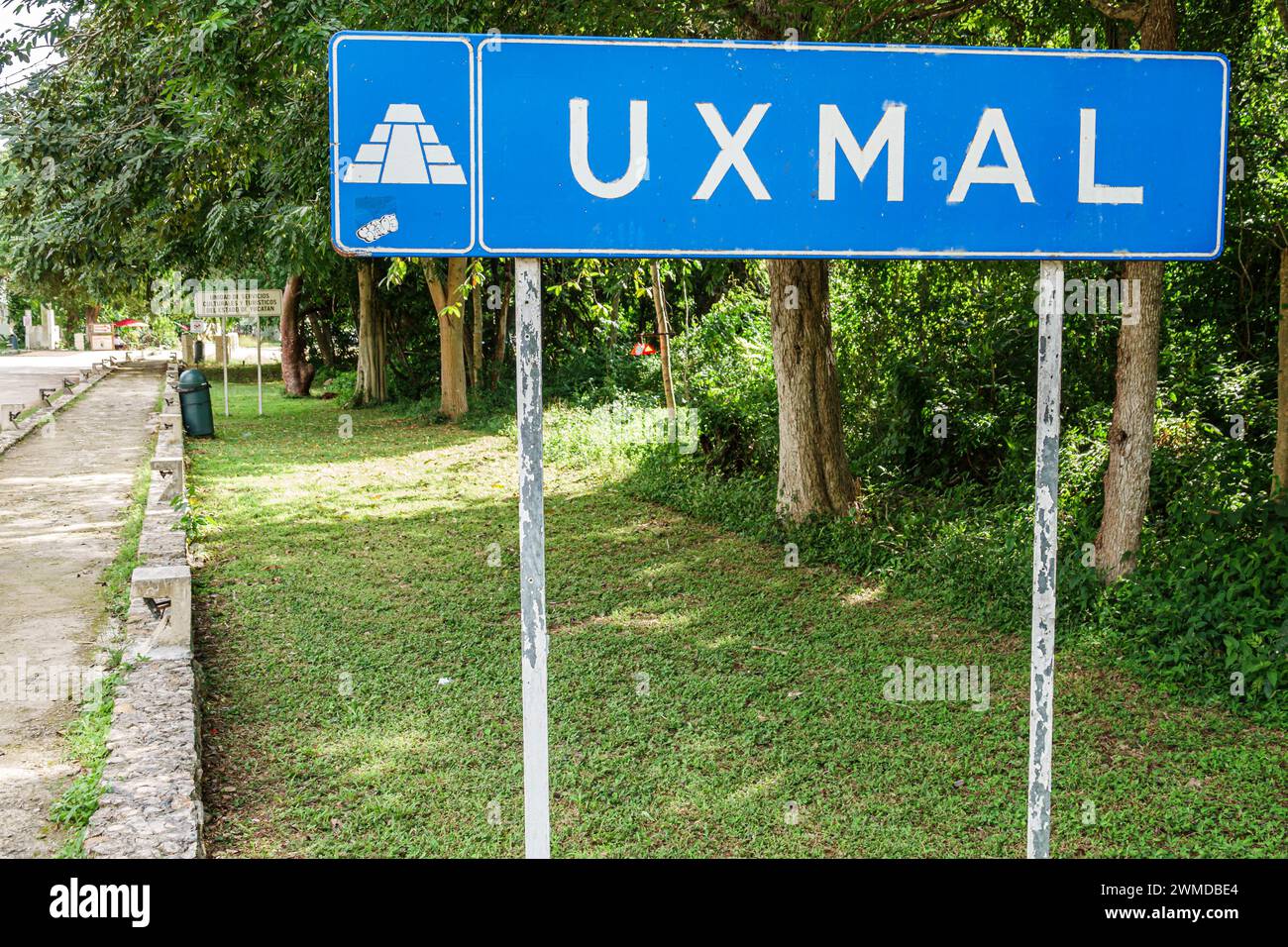 Merida Mexico,Puuc style Uxmal Archaeological Zone Site,Zona Arqueologica de Uxmal,classic Mayan ...