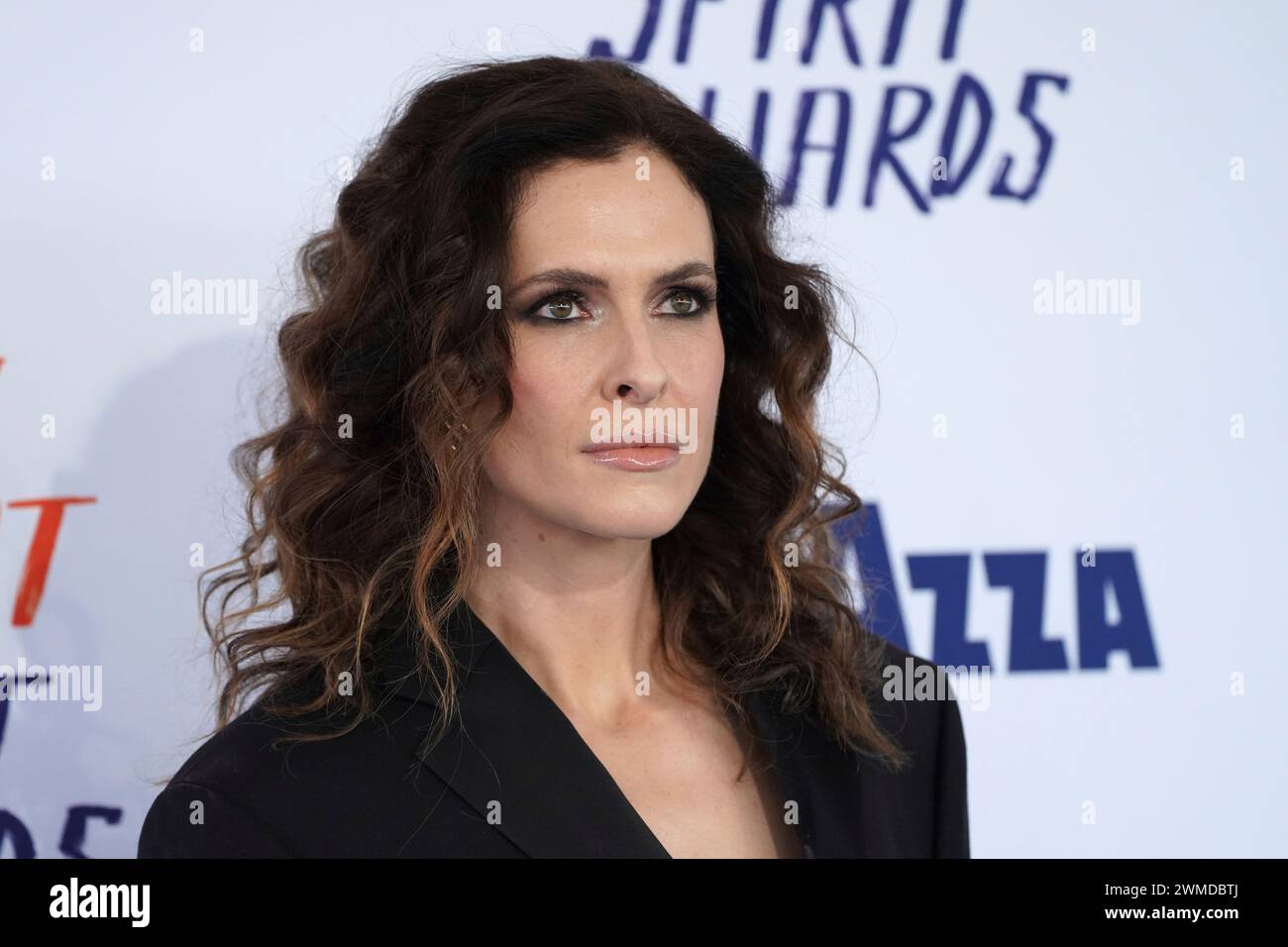 Whitney Rice arrives at the Film Independent Spirit Awards on Sunday ...