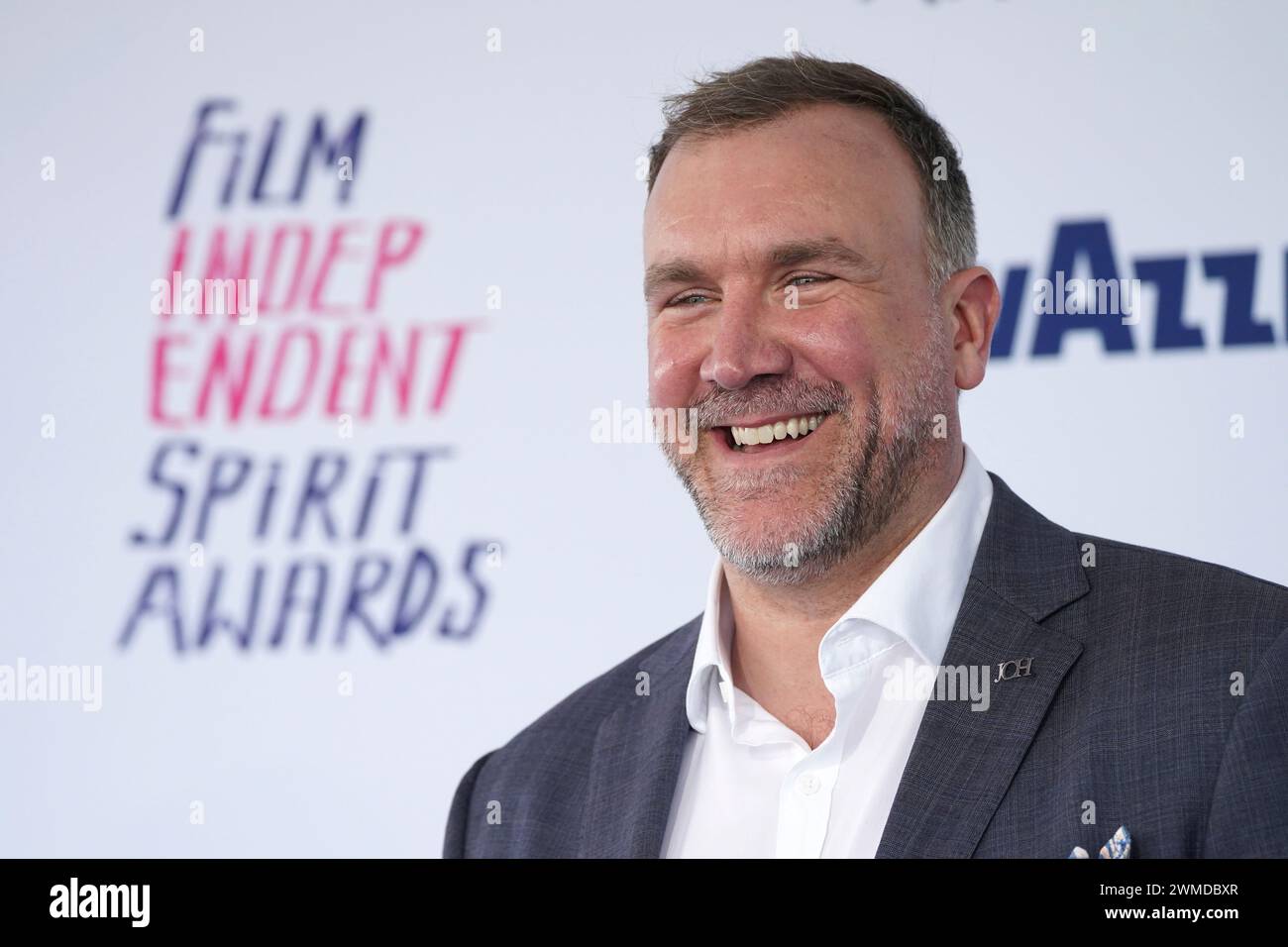 Ross Kimball arrives at the Film Independent Spirit Awards on Sunday ...